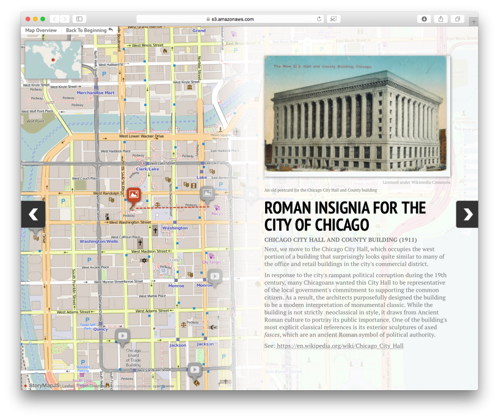 Students Produce Virtual Walking Tour of Ancient Rome in Chicago | The ...